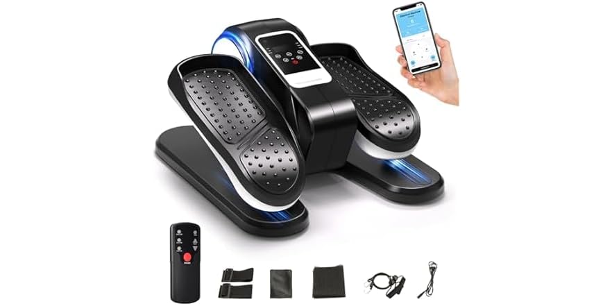 Umitec Under Desk Elliptical Machine with App