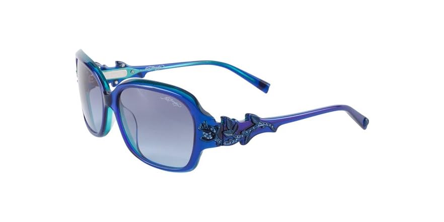 Ed Hardy Rose With Thorn Sunglasses