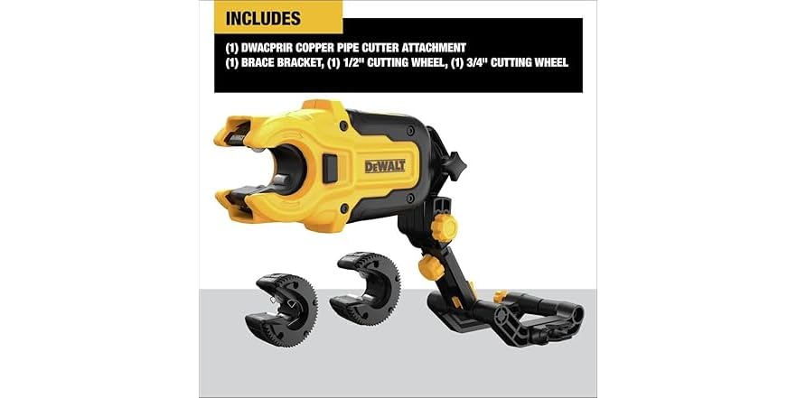 DEWALT DWACPRIR IMPACT CONNECT Copper Pipe Cutter