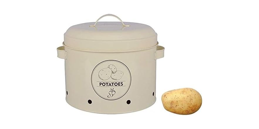 Esschert Design Potato Storage Tin