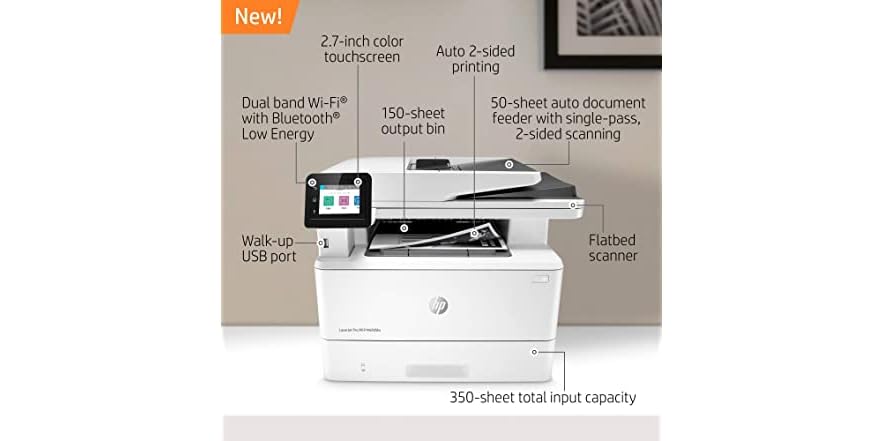 HP M428fdw Laserjet Multi Wifi Printer