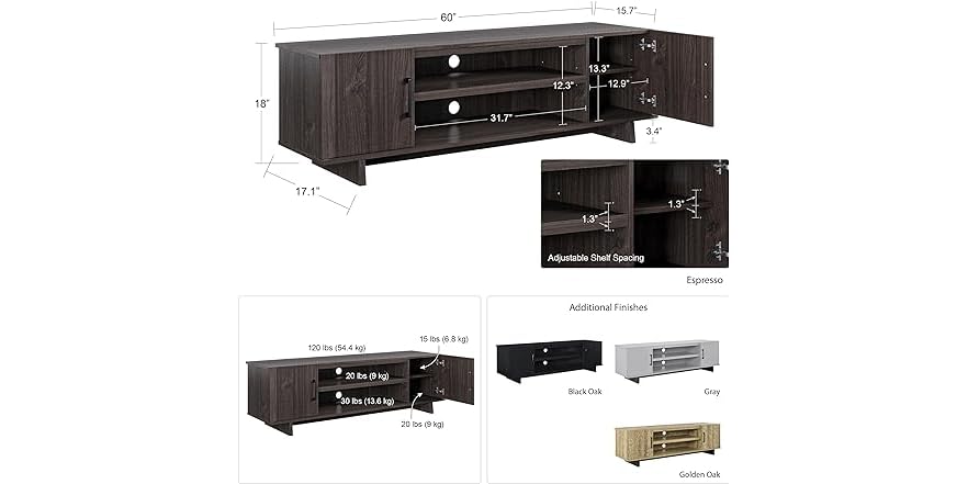 Ameriwood Home Southlander TV Stand