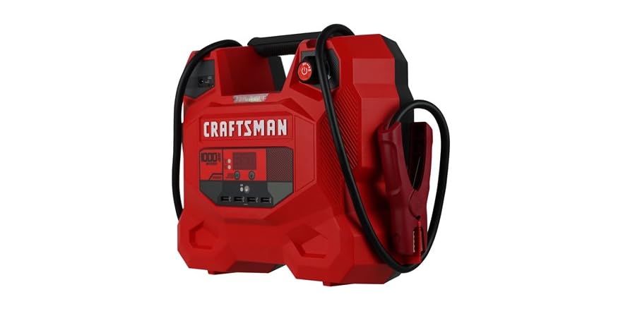 CRAFTSMAN Jump Starter 1000 Peak Amp (Open Box)
