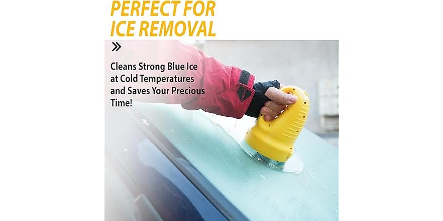 Zone Tech Electric Ice Scraper USB Rechargeable