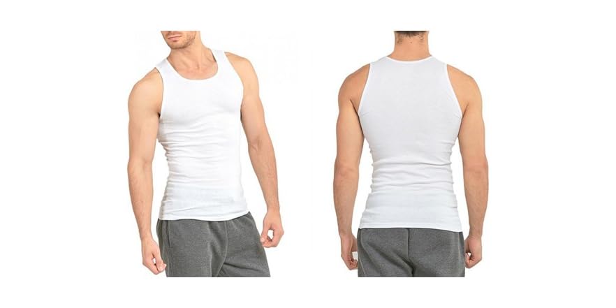 6-Pack Knocker 100% Cotton A-Shirt