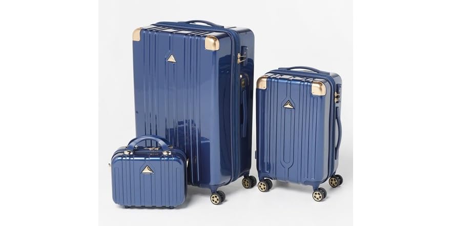 Triforce 3Pc Hardside Luggage Set