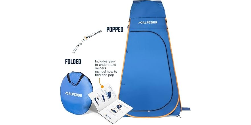 Alpcour Privacy Pop-Up Tent