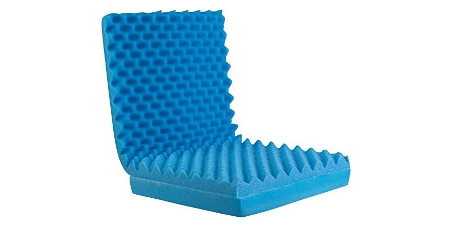 DMI Egg Crate Sculpted Foam Chair Cushio