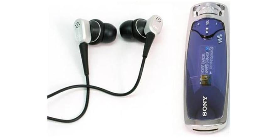 Sony NW-S703 1GB MP3 Player with Noise Cancelling Headphones