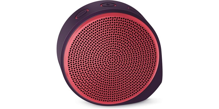 Logitech X100 Mobile Wireless Speaker, Red