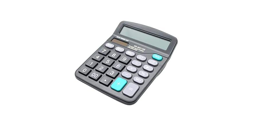 12 Digit Solar Battery Calculator 5 Pack