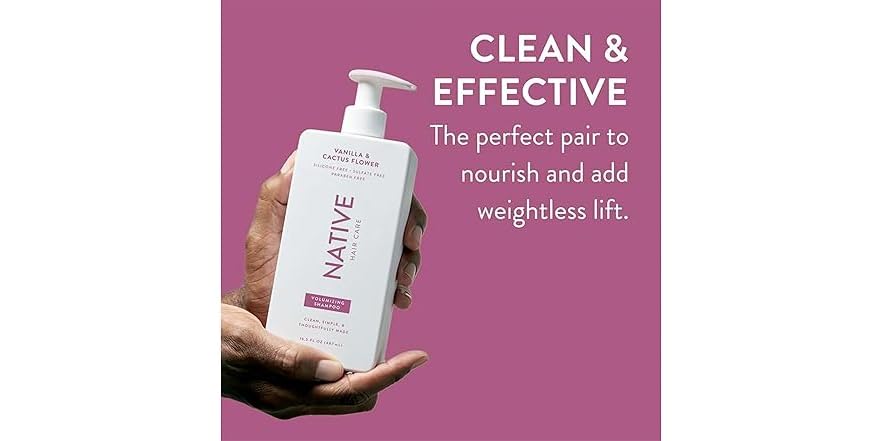 Native Vanilla & Cactus Flower Shampoo