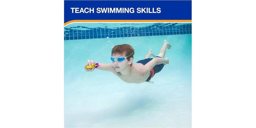 SwimWays Toypedo Pool Diving Toys 4pk