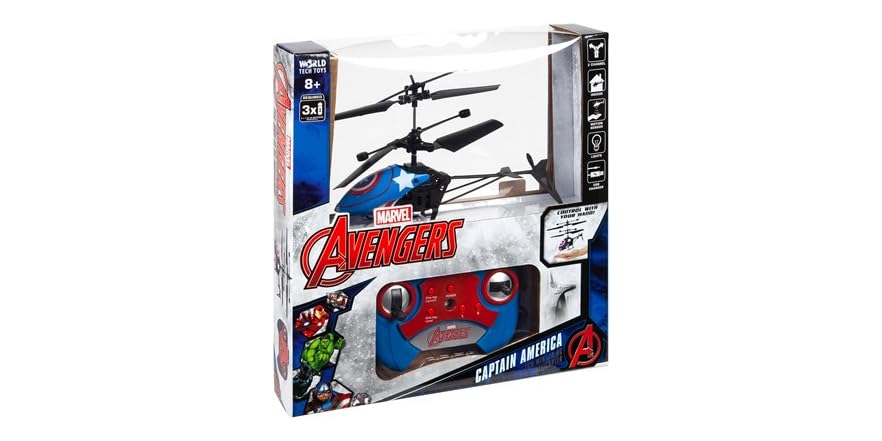 World Tech Toys Marvel 2CH IR Helicopter