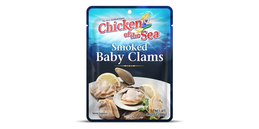 Chicken of the Sea Baby Clams 24 Pack