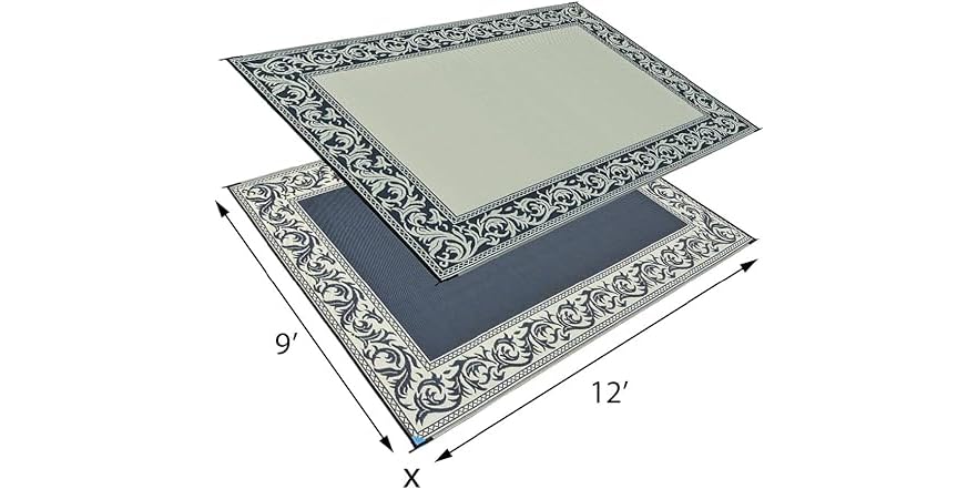 Ming's Mark Patio Mat - 9' x 12'