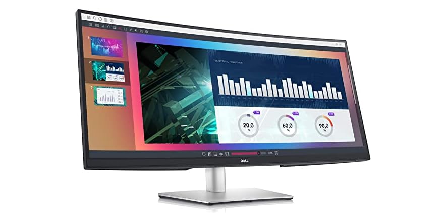 DELL DELL P3421W Dell 34-inch Ultrawide WQHD Curved USB-C Mo (Open Box)