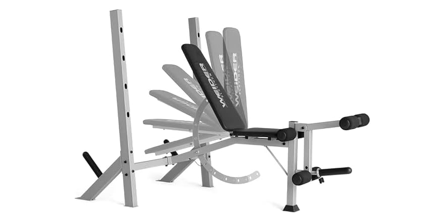 Weider Platinum Olympic Weight Bench and Rack