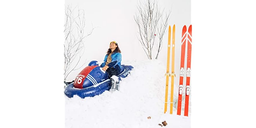 FUNBOY Giant Inflatable Snowmobile Sled