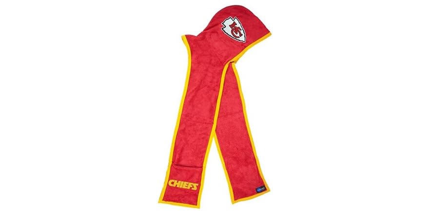 Kansas City Chiefs Hoodie Scarf