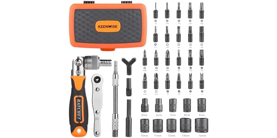 Keenwise 38 in 1 Ratchet Screwdriver Set 2880A