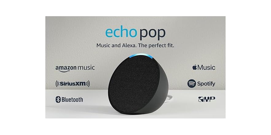 (NEW) Amazon Echo Pop (1st Gen) (Brown Box)