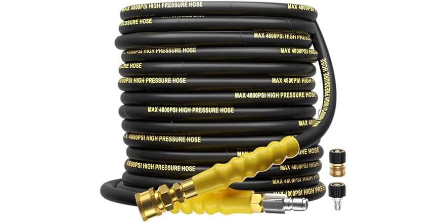 Pressure Washer Hose 4800PSI (Choose Size)