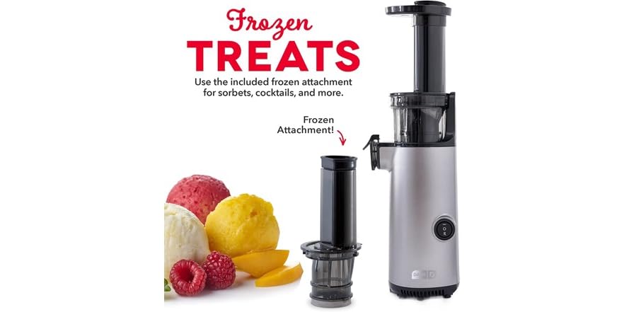 DASH Deluxe Compact Slow Juicer