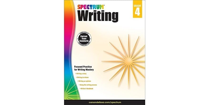 Spectrum Writing Workbook
