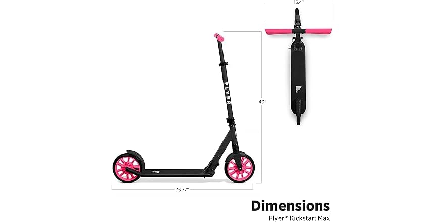Flyer Kickstart Max, Radio Flyer Kick Scooter