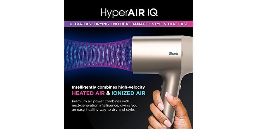 Shark HD113BRN Hair Blow Dryer HyperAIR