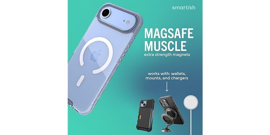 Smartish iPhone Air MagSafe Clear Case