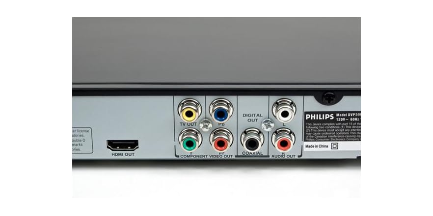 Philips DVD Player with 1080p Upconvert, HDMI & DIVX