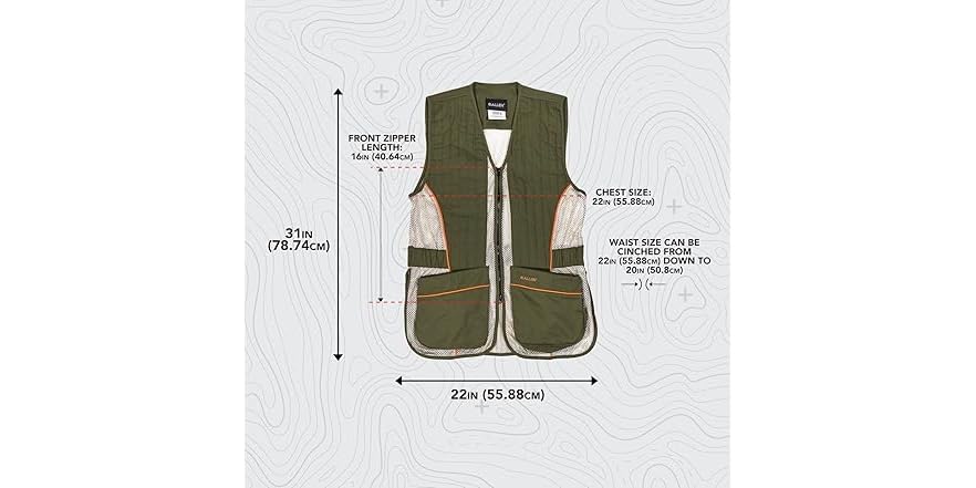 Allen Company Ace Shooting Range Vest