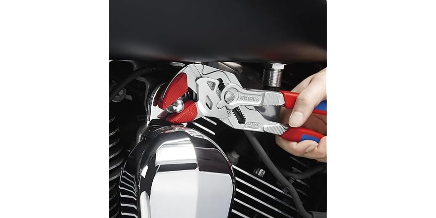 KNIPEX 86 05 250 10in Pliers Wrench Comfort Grip