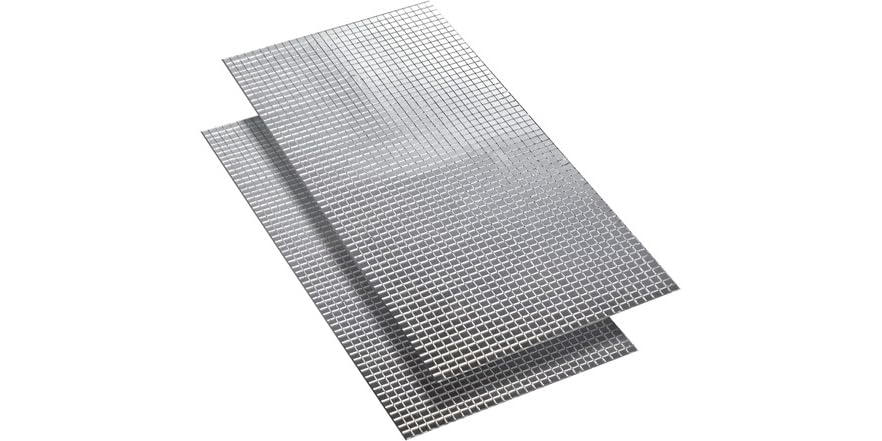 Adhesive Mini Square Glass (2 Pack)