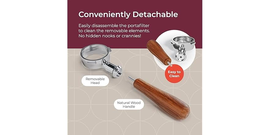 Mueller Bottomless Portafilter Handle