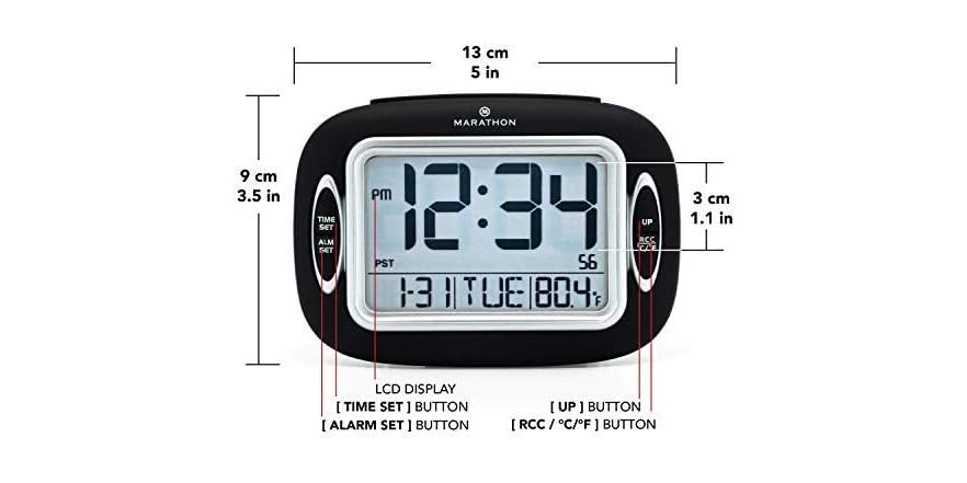 Marathon Atomic Alarm Clock