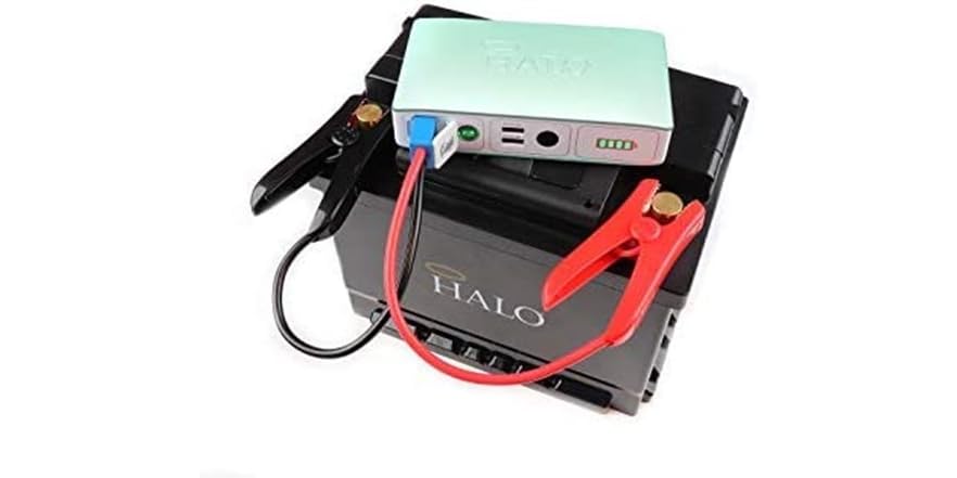 HALO Bolt 44400mWh Portable Powerbank & Car Jump Starter