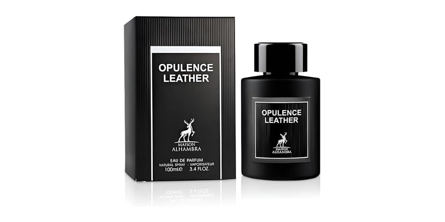 Opulent Leather/Maison Alhambra EDP Spray 3.4 Oz