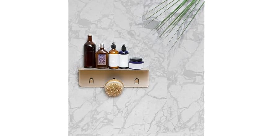 Nebia Extra Large Aluminum Shower Shelf