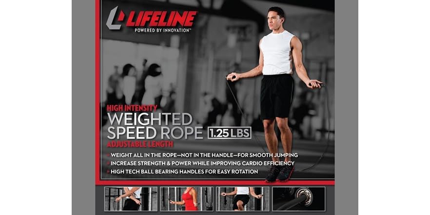 Lifeline Weighted Speed Ropes