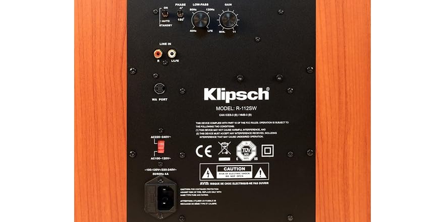 Klipsch Reference R-112SW Subwoofer