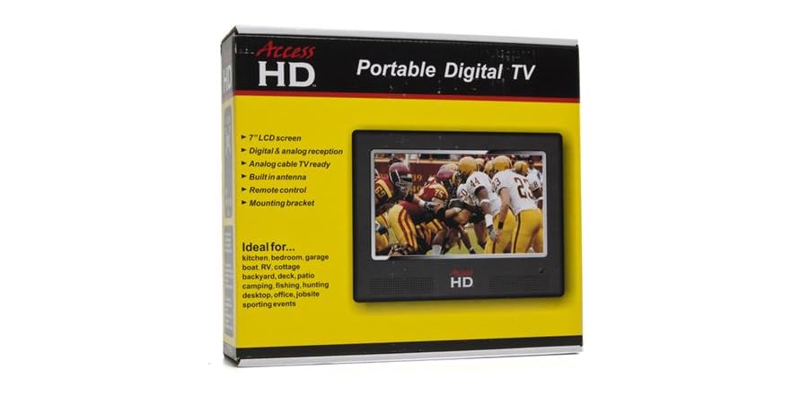 Access 7” Portable Digital LCD TV