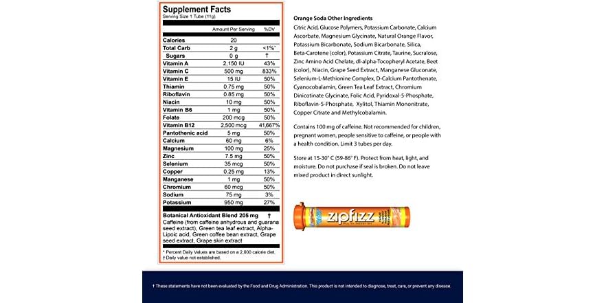 Zipfizz Healthy Energy Drink Mix
