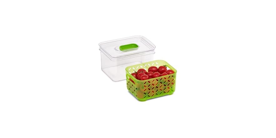 Produce Food Saving Containers w/ Vented Lids