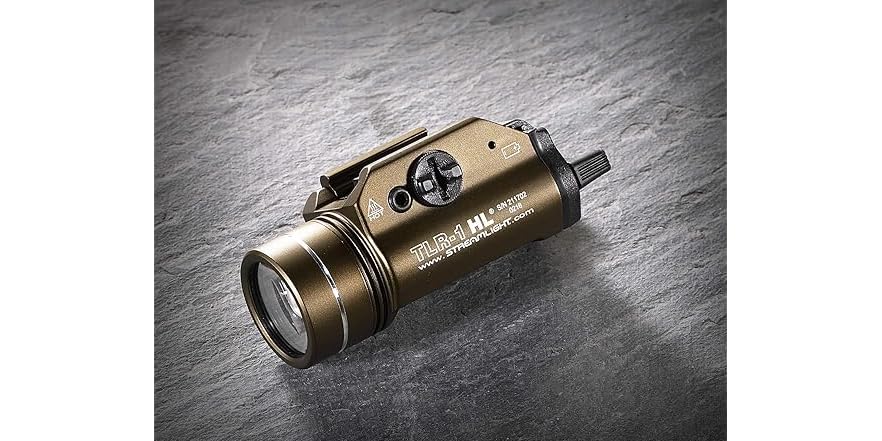 Streamlight 69267 TLR-1 HL 1000-Lumen Weapon Mounted Light