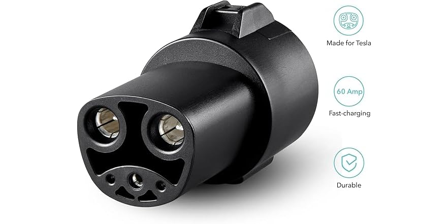 Lectron J1772 Tesla (NACS) EV Charging Adapter 60A