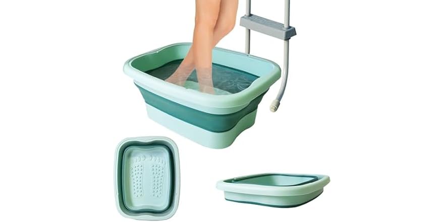 Collapsible Pool Foot Wash Tray