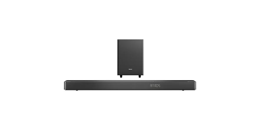 Hisense AX3120G 3.1.2Ch Sound Bar with Wireless Subwoofer, 3 (Open Box)
